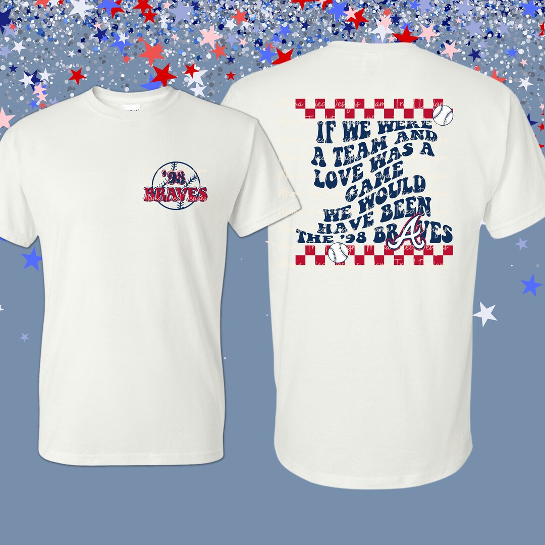 98 Braves Retro PNG File - Etsy