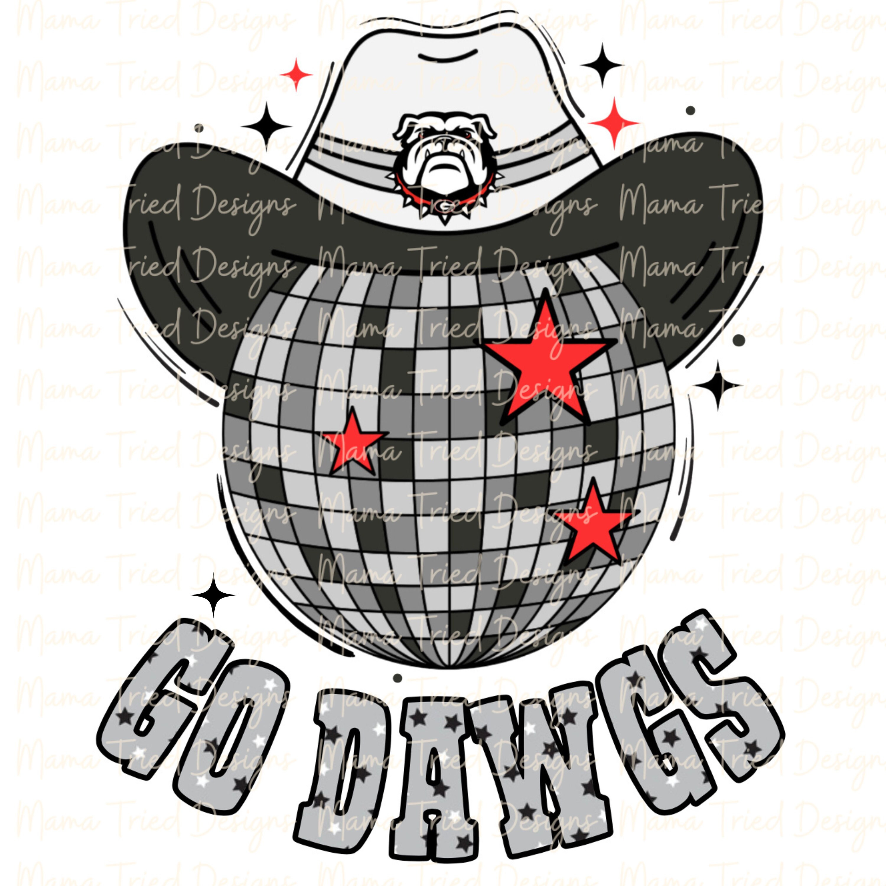 Disco Ball Go Dawgs PNG - Etsy