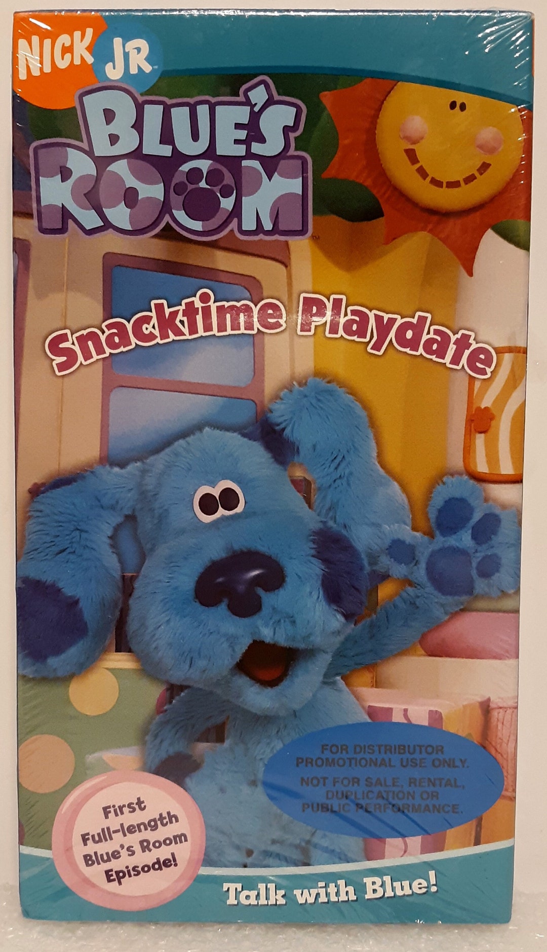 DEMO/SCREENER Blue's Room: Snacktime Playdate nick Jr. VHS - Etsy