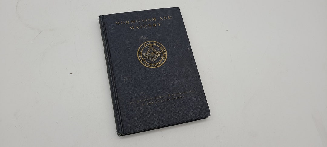 The Masonic Service Association Mormanism in Masonry Book 1924 - Etsy