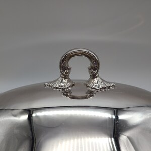 Fancy Silver by Boardman Silver Plated Oval Serving Dish/casserole Dish ...
