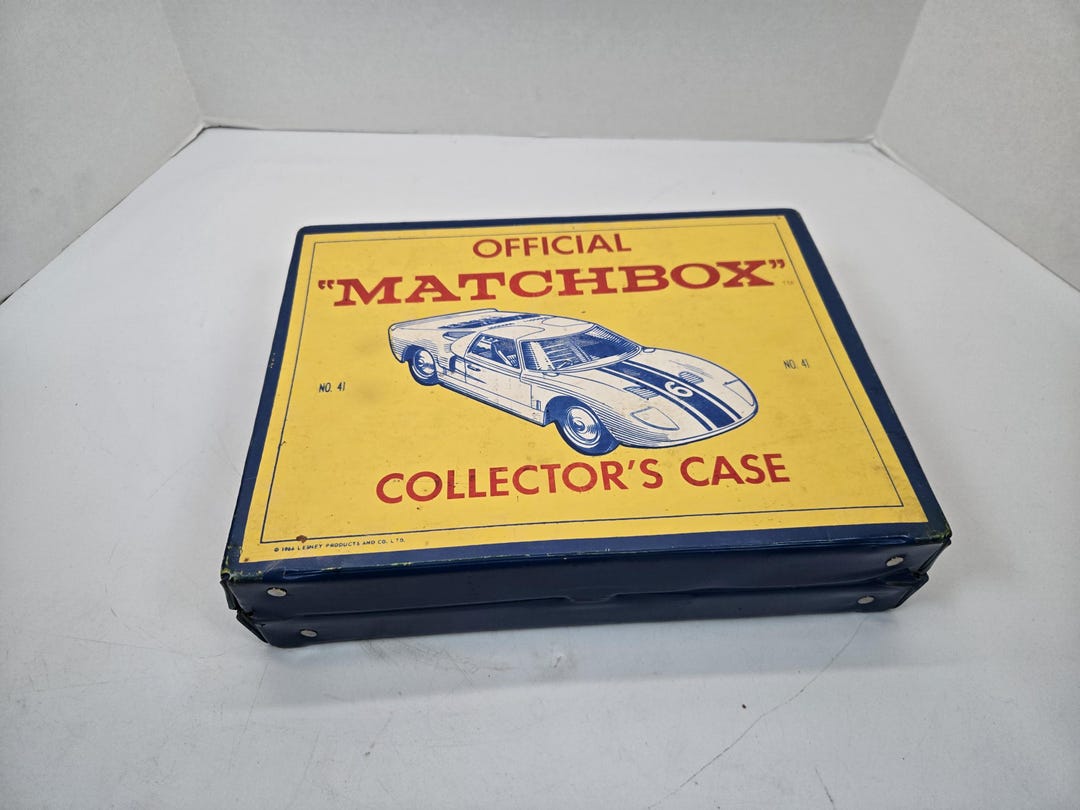 Vintage Matchbox No.41 Toy Car Carrying Case 32 Slot Empty Great ...
