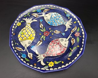Pottery Fish Plate | Etsy