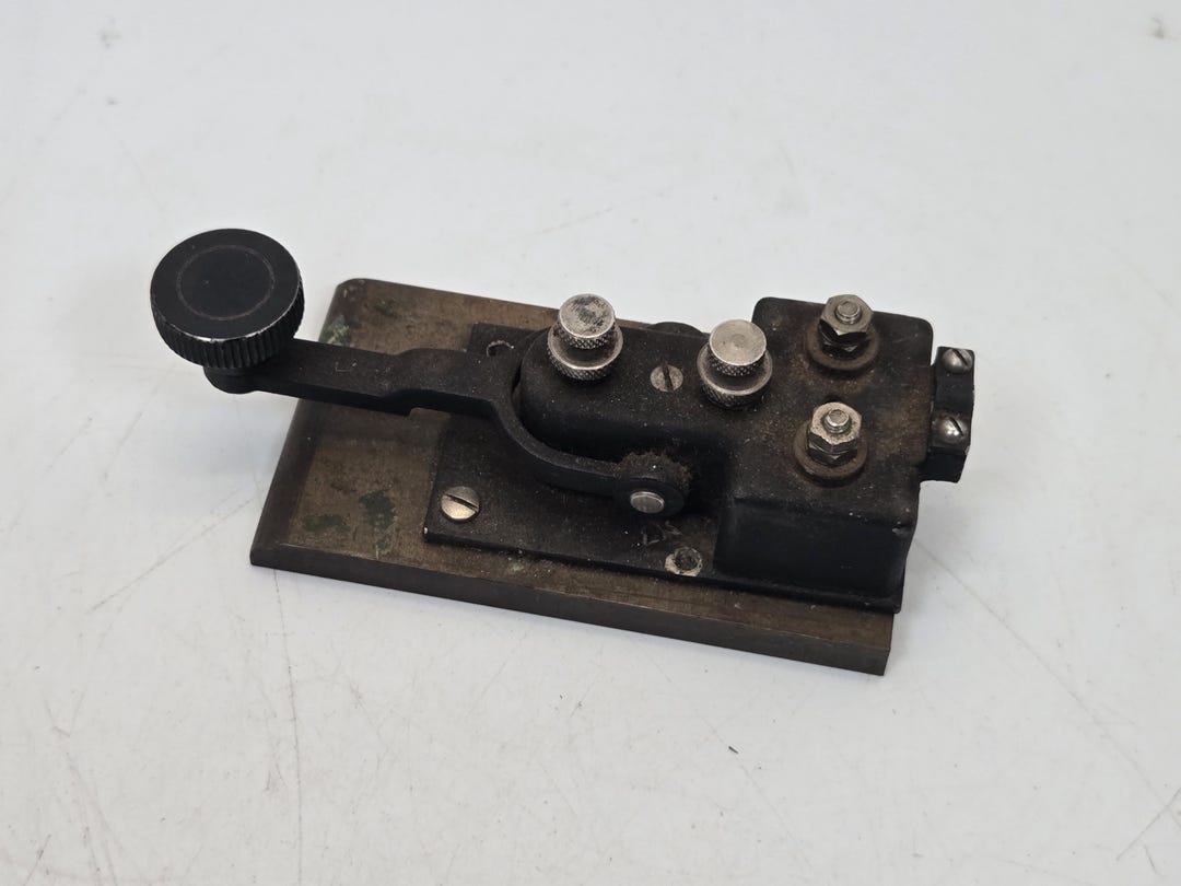 RARE Bendix MT-11B Telegraph WWII Sounder Key Thick Brass Base - Etsy