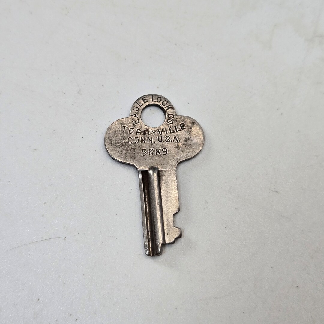 Antique Steamer Trunk Key Eagle 56K9 - Etsy