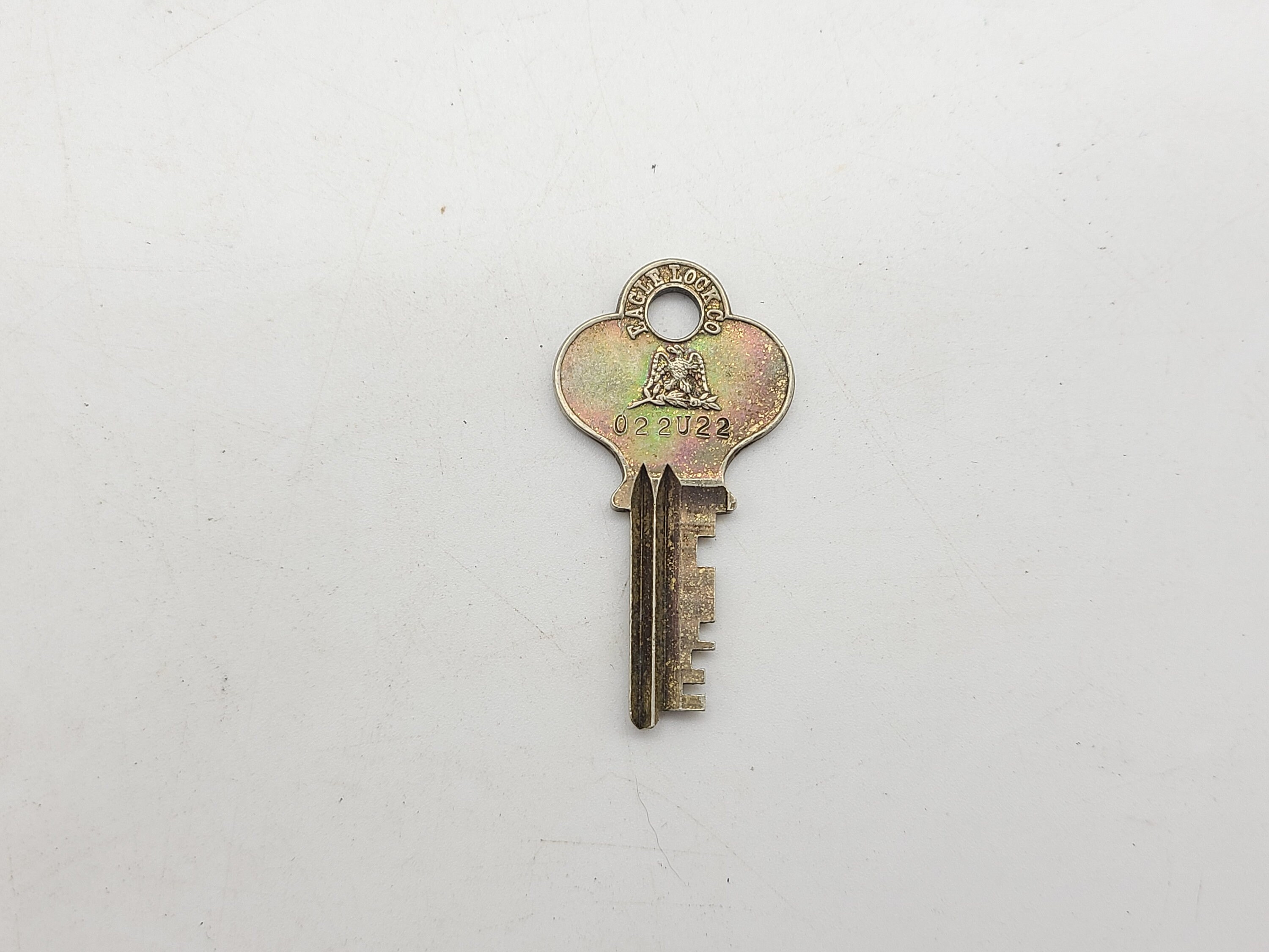 Antique Steamer Trunk Key Eagle Lock Co 022U22 - Etsy