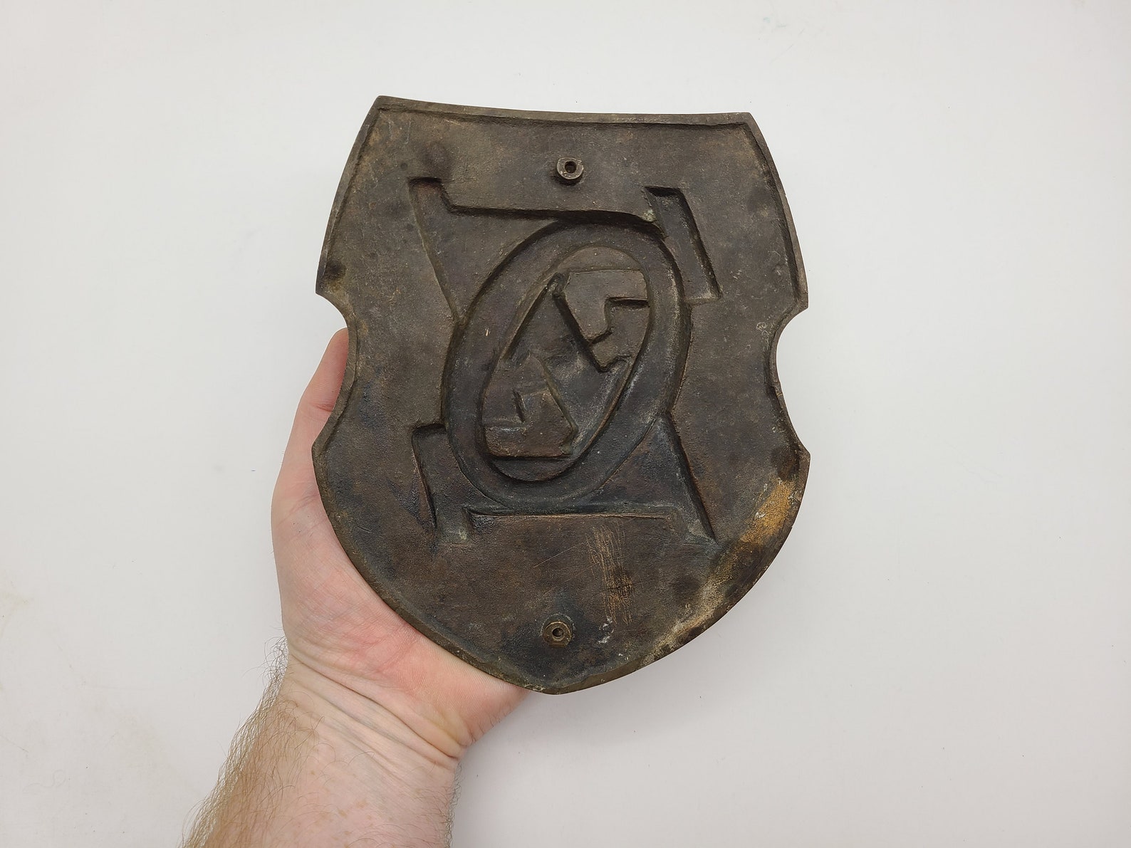 Unusual Solid Brass Plaque. No Idea What It Means 7 1/4 X 6 Inches - Etsy