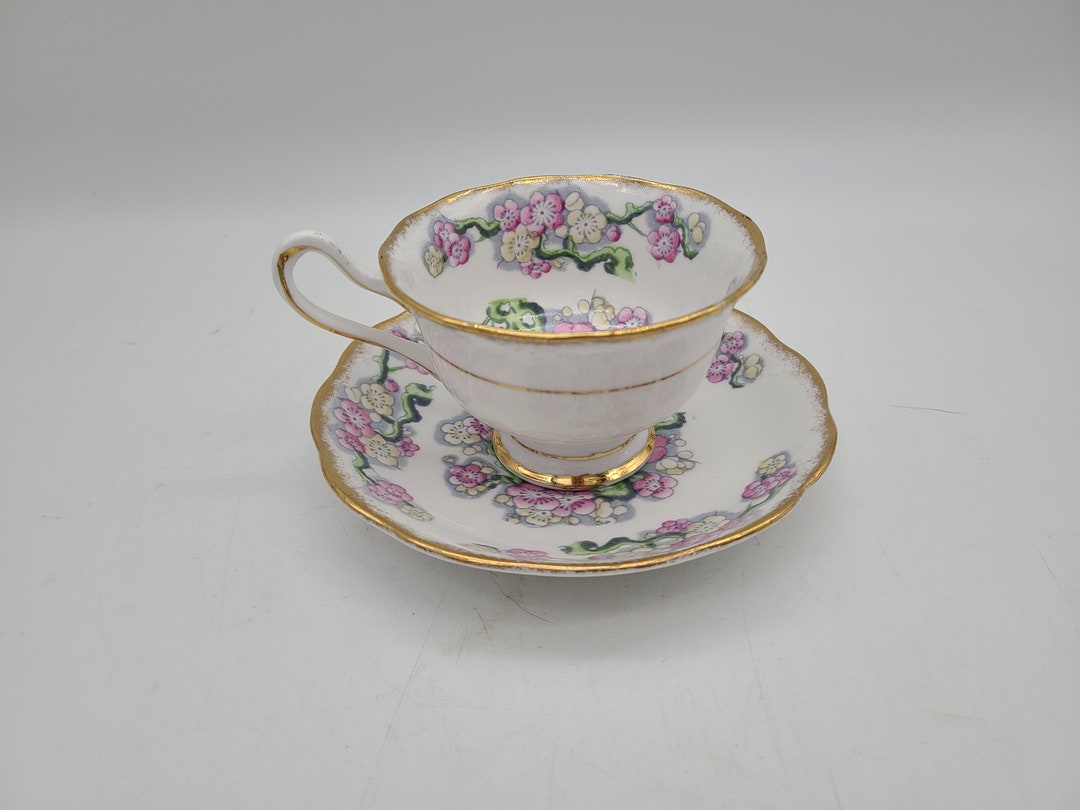 Royal Albert May Blossom Tea Cup and Saucer - Etsy