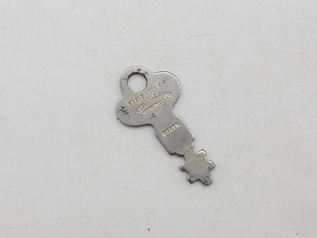 Antique Steamer Trunk Key Eagle 8367N - Etsy