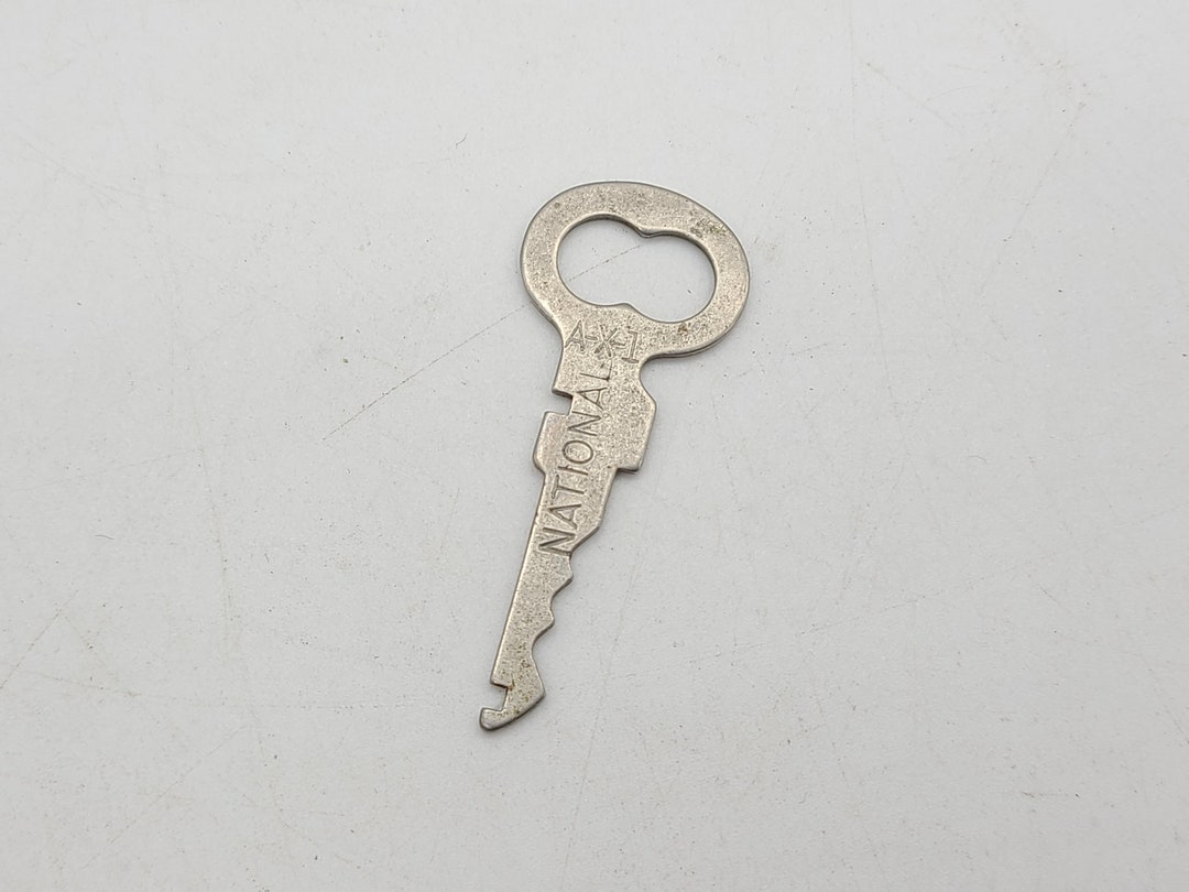 Antique National Cash Register NCR Key # AX1 - Etsy