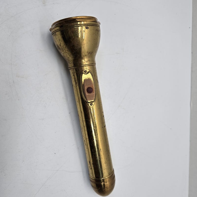 Antique Flashlight - Etsy