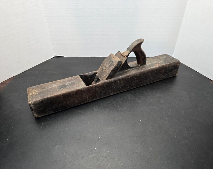Antique Wood Block Wood Plane W/ Marples Blade 22 Inch Long - Etsy