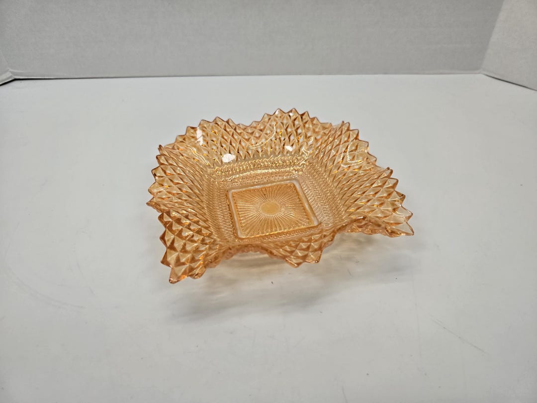 Vintage Indiana Glass Marigold Candy Dish or Ashtray 7" - Etsy