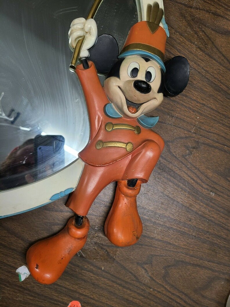 RARE Walt Disney Productions Goofy and Mickey Mirror - Etsy
