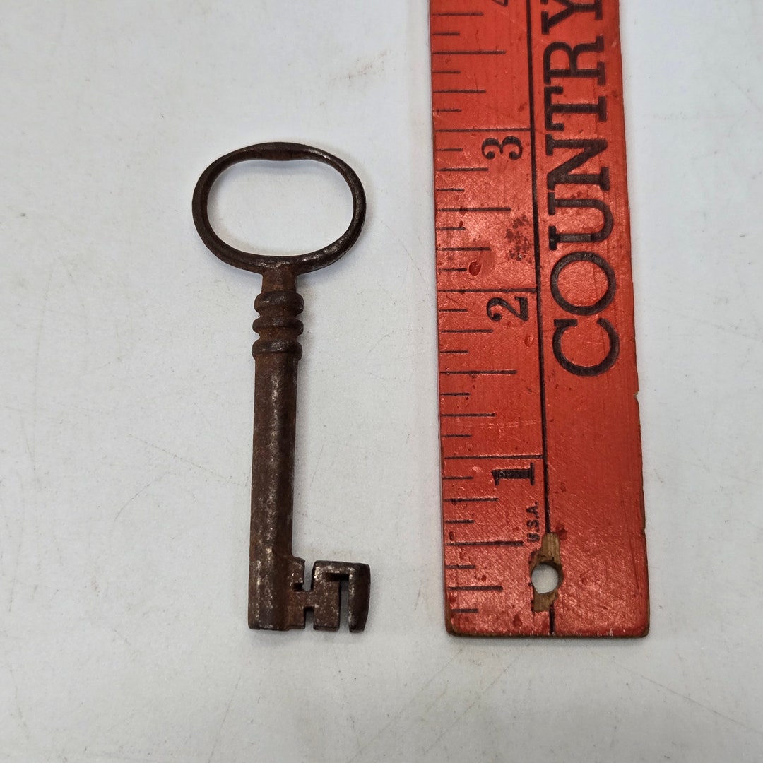 Antique Ornate Bit Barrel Key Early 1800s Very Old Door Lock Key Turned ...