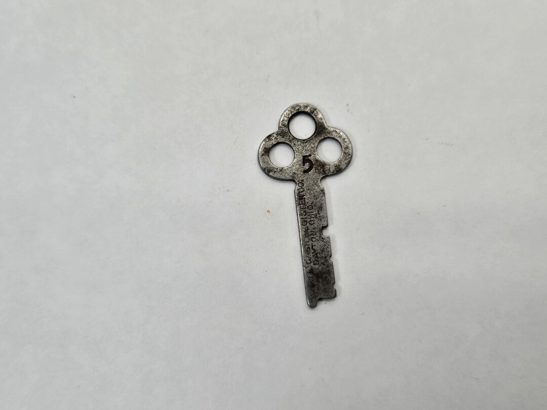 Antique National Cash Register NCR Key #5 - Etsy