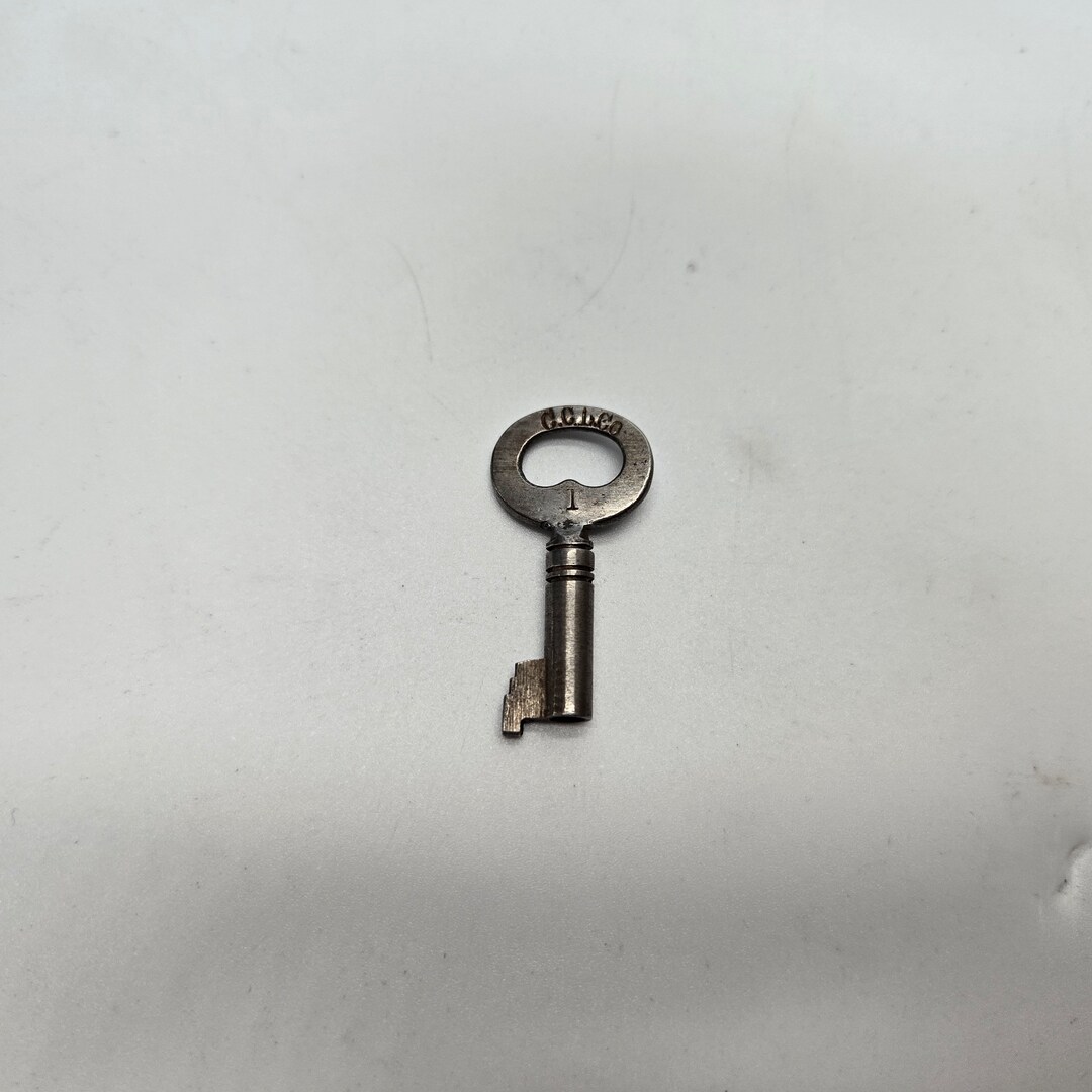 Antique Steamer Trunk Key Ccl Co Corbin # 1 - Etsy