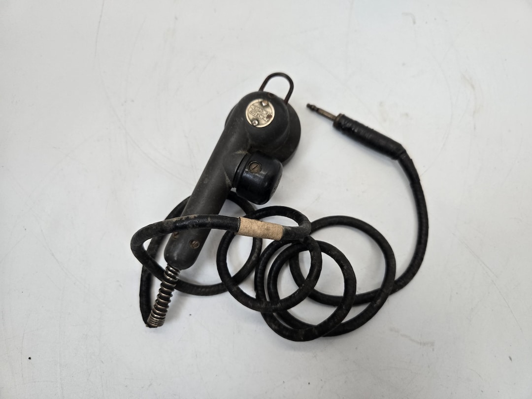 Antique WWII Military Radio Microphone Shure SW-109 Signal Corps - Etsy