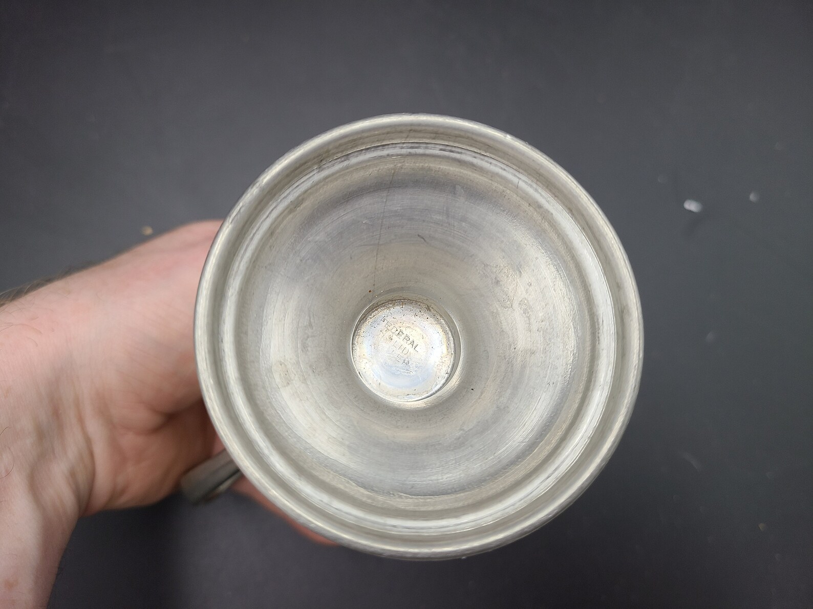 Federal Pewter Tall Fancy Sugar and Creamer Set - Etsy