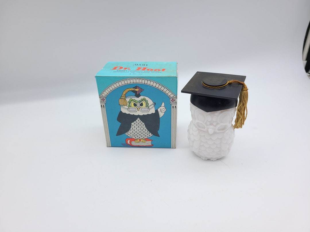 Avon DR HOOT Graduation Owl Sweet Honesty Cologne 4 Oz Bottle Full - Etsy