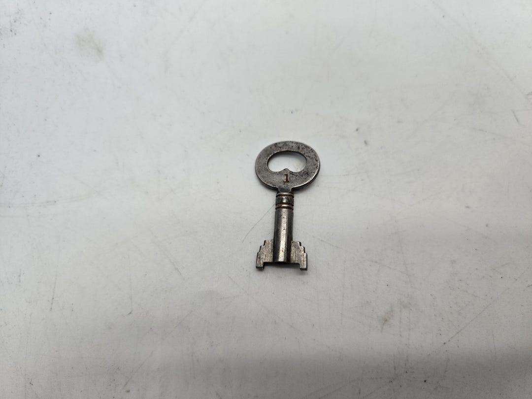 Corbin Double Bit Trunk Steamer Barrel Key #1 - Etsy