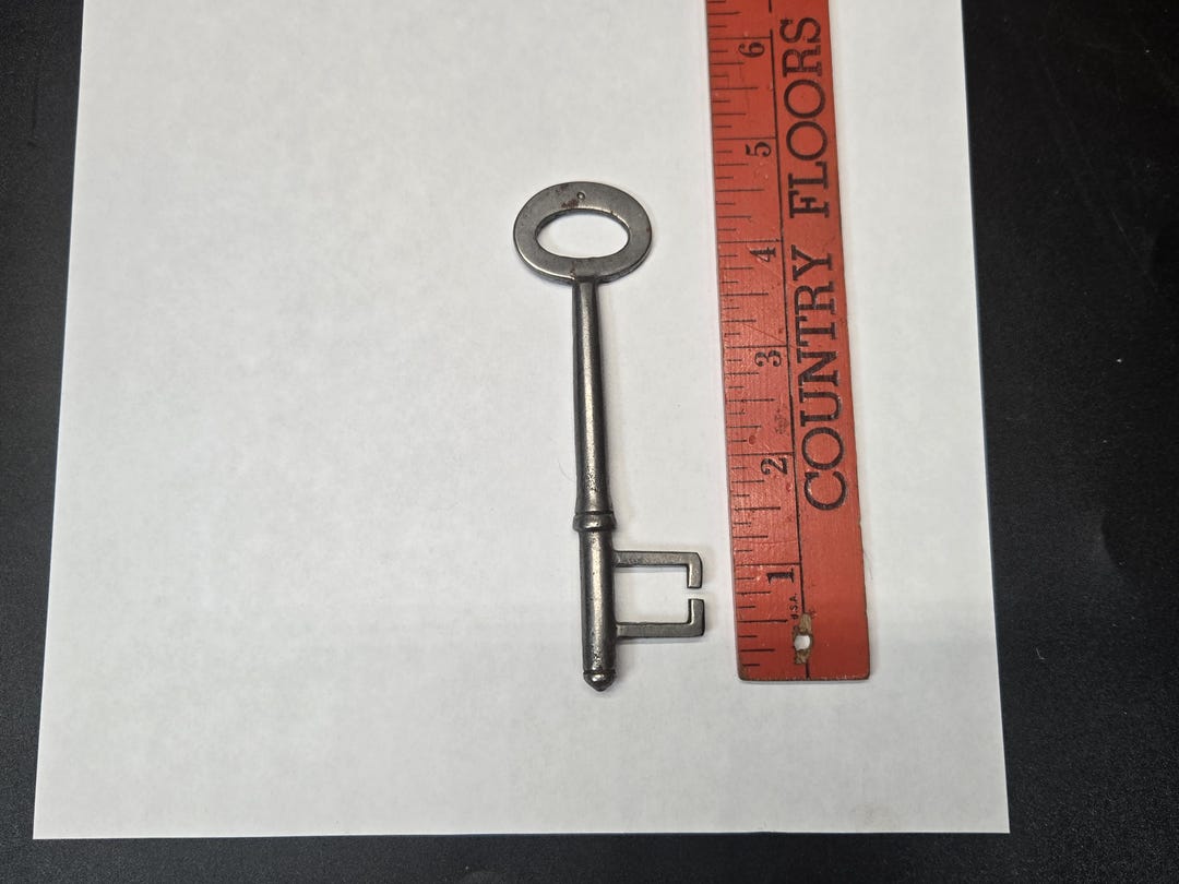 Antique Jail House Prison Door Key Large Key Odd Bit - Etsy