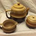 Vintage Canada Pottery/ceramic Tea/coffee Set Teapot Creamer and Sugar ...