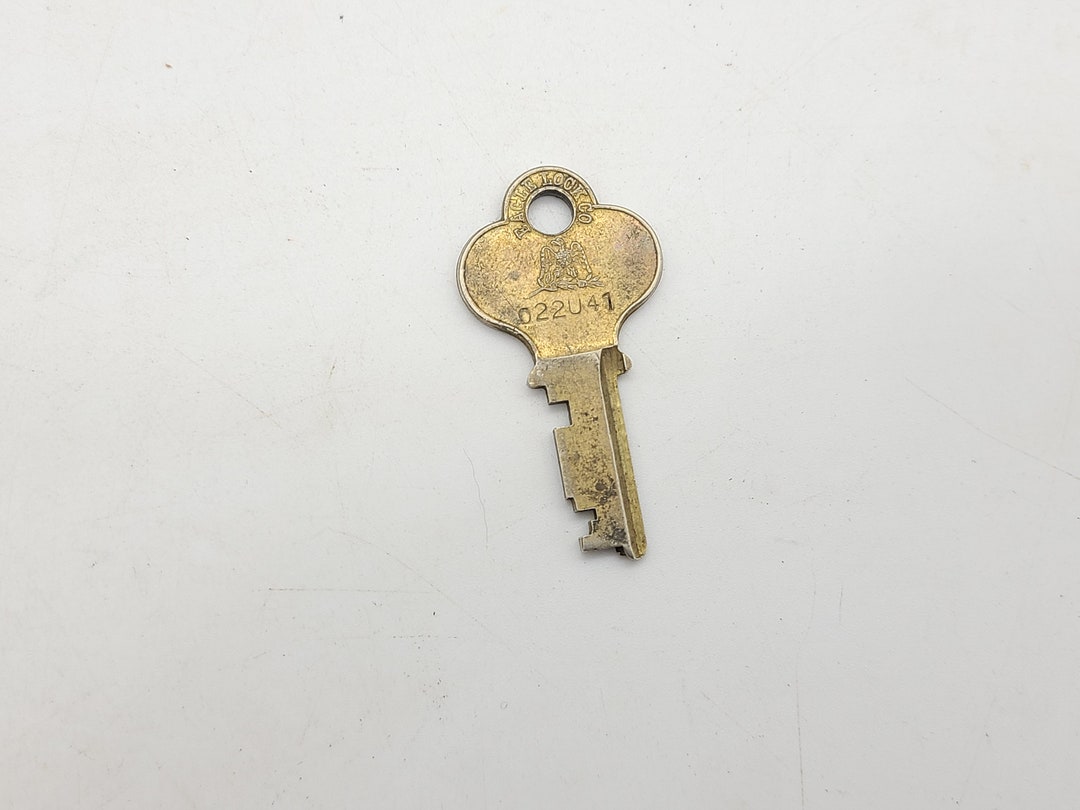 Antique Steamer Trunk Key Eagle Lock Co 022U41 - Etsy