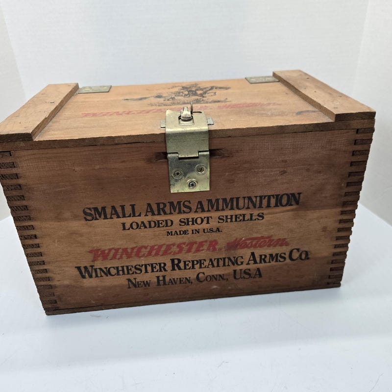 Wood Ammo Box - Etsy