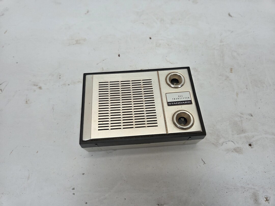 Standard SR-F402 Hand Held Vintage Transistor Radio Not Working - Etsy