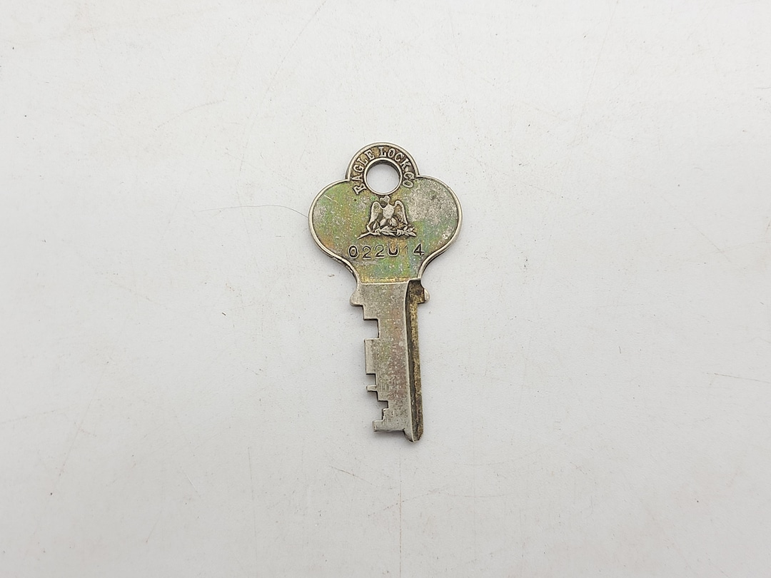 Antique Steamer Trunk Key Eagle Lock Co 022U14 - Etsy
