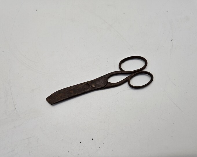 Antique Hand Forged Iron Sheffield England Scissors Shears, Very Old ...