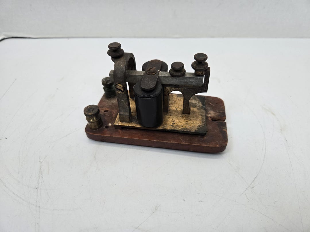 RARE Antique Postal Telco Tel Co or Bunnell Key Sounder Relay/coil Set ...