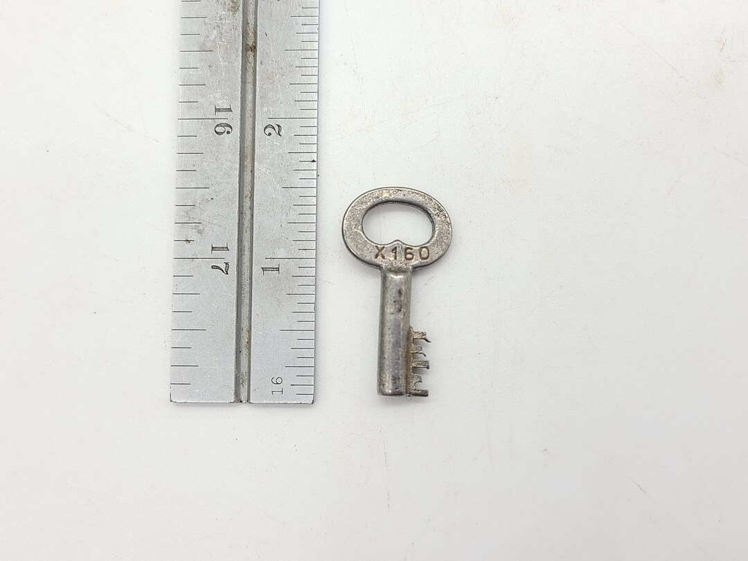 Antique Steamer Trunk Key Excelsior X160 - Etsy