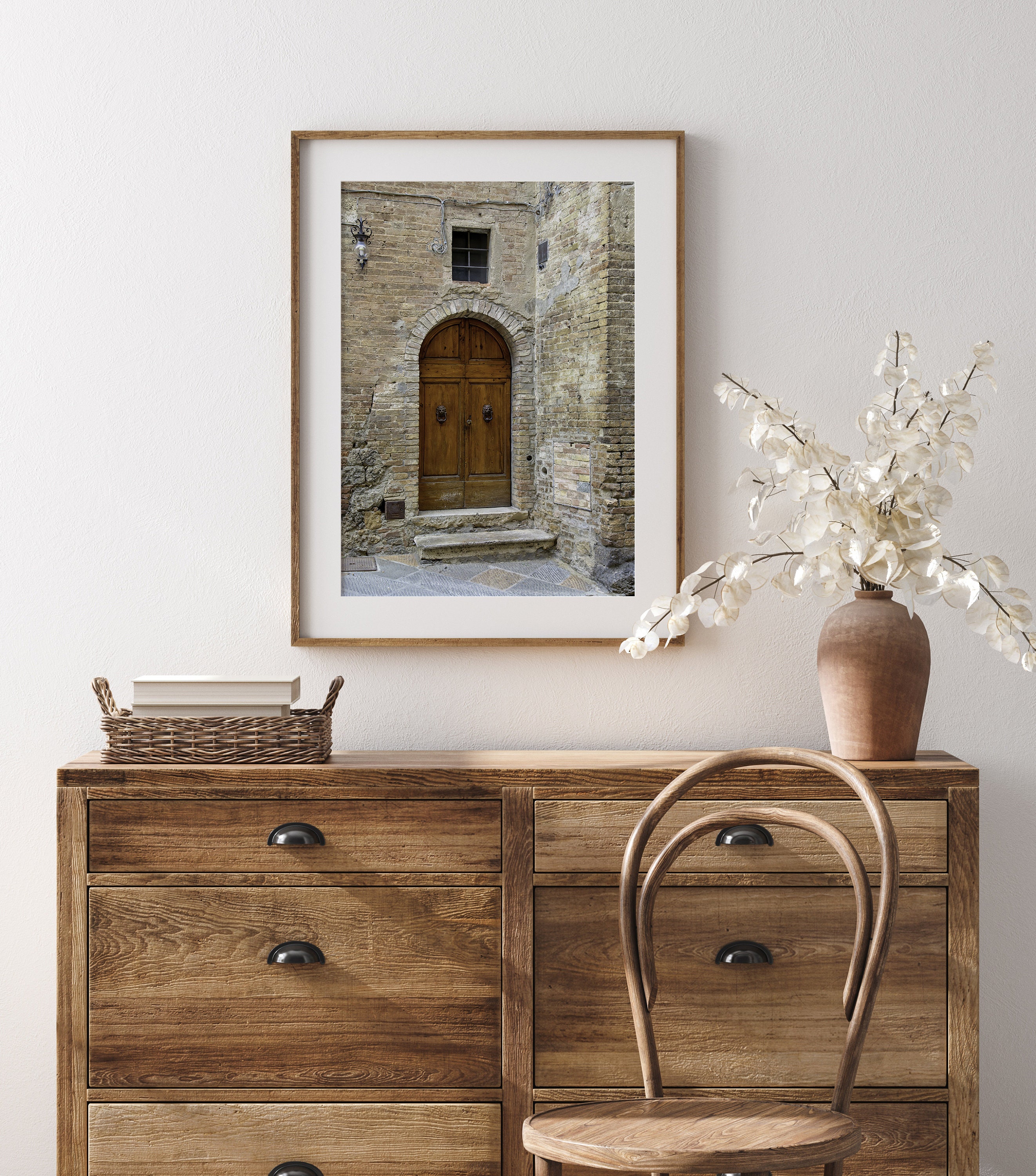 Rustic Door Print, Old Door Photo, Village Architecture, Home, Office ...