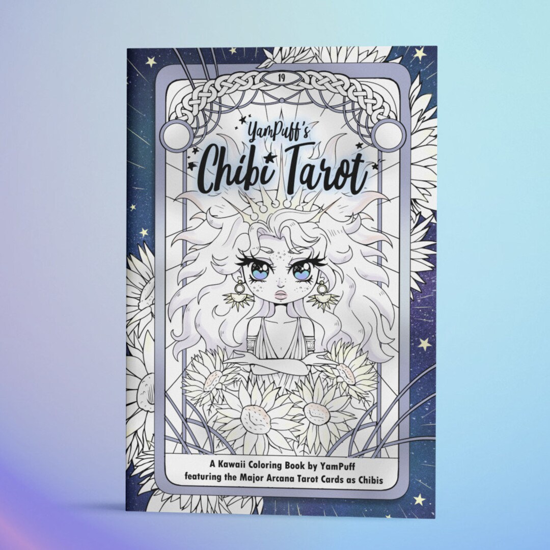 Yampuff's Chibi Tarot - A Digital Coloring Ebook of the Major Arcana ...