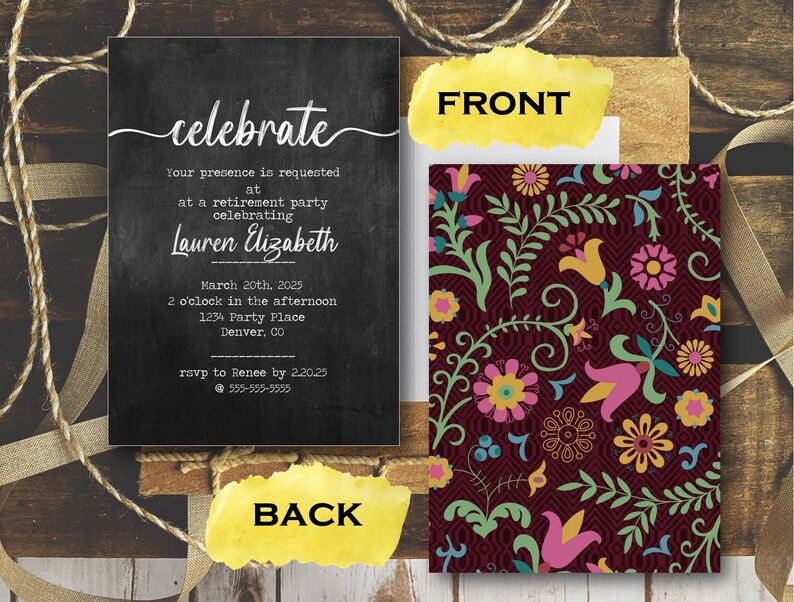 Editable Text ANY Event I Custom I Make It Yours Invitation - Etsy