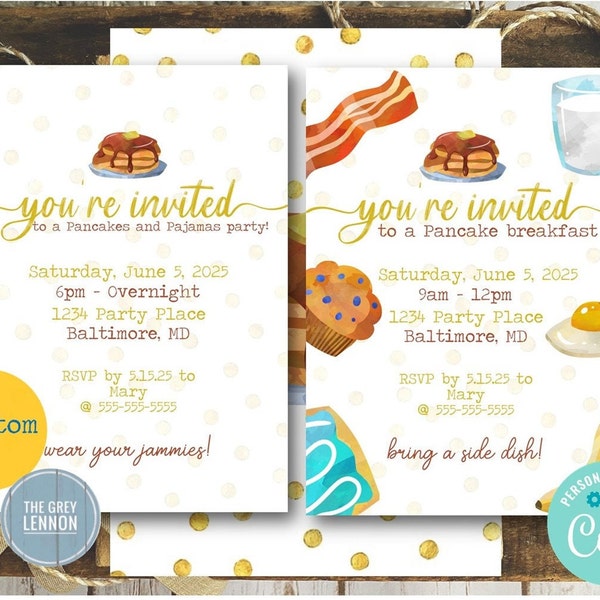 Breakfast Party - Etsy