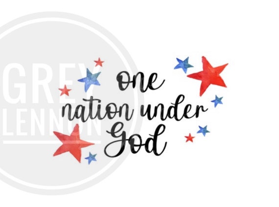 Non-editable INSTANT Download JPG PNG Happy July 4th Script | Etsy