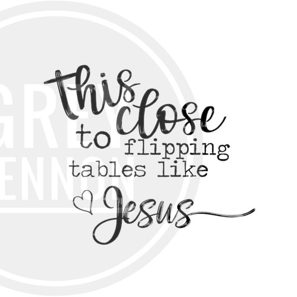 Jesus Flipping Table - Etsy