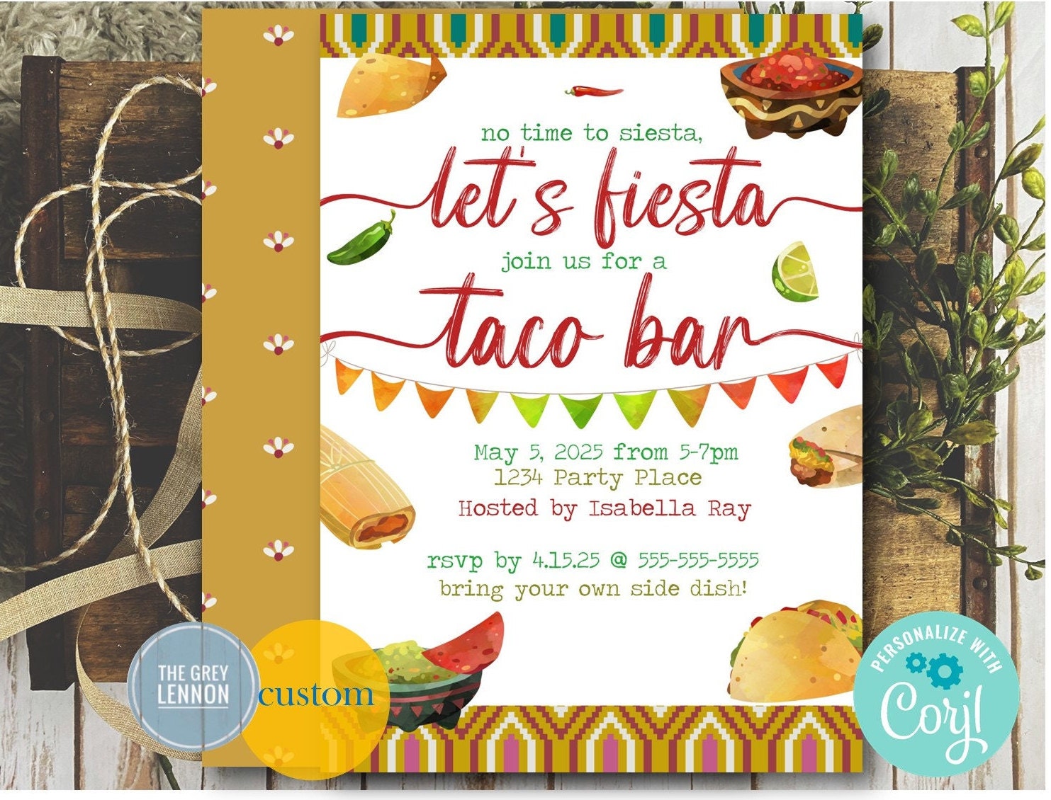 Cinco De Mayo Invitations Wording
