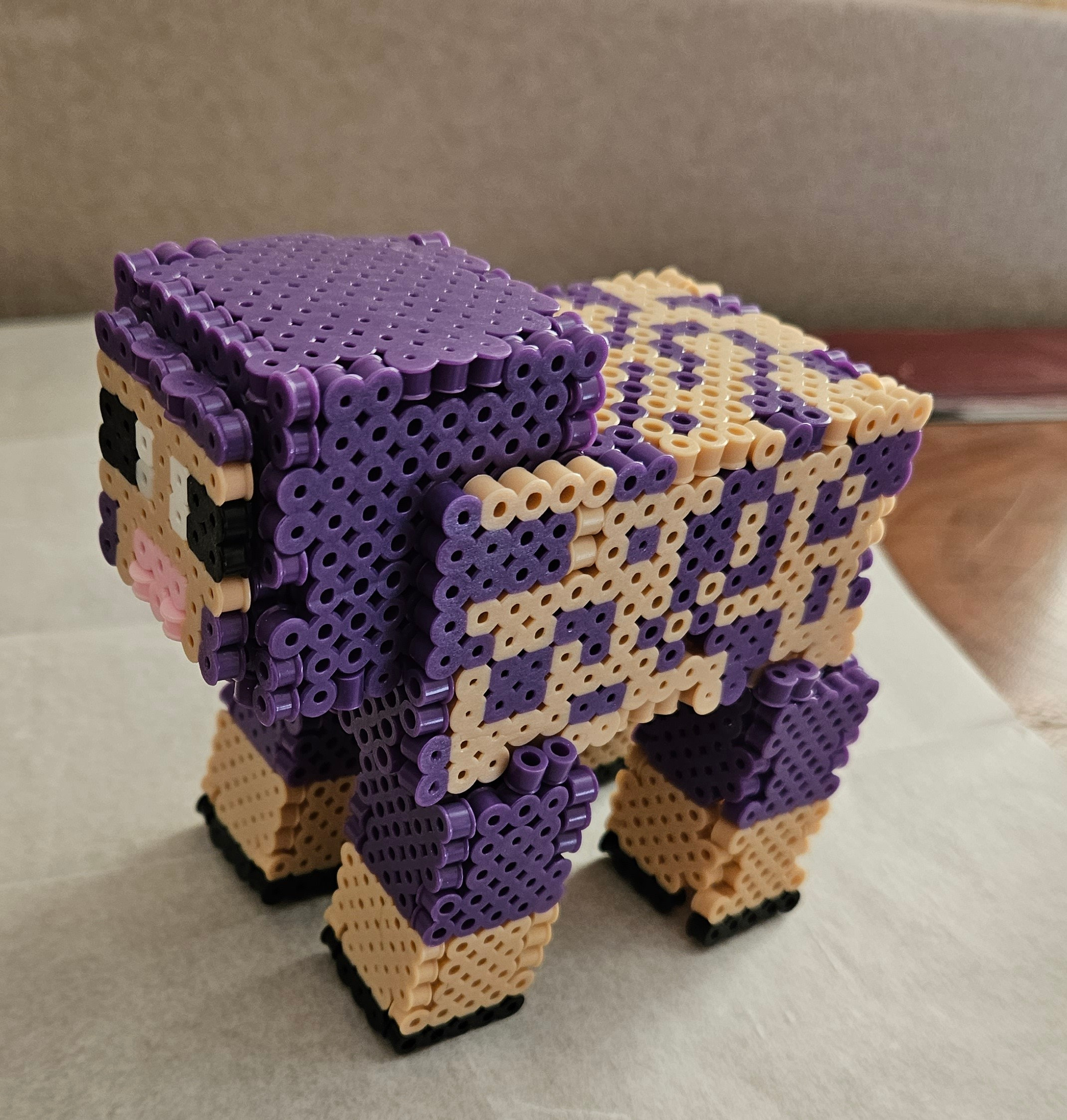 Minecraft Sheep Perler Bead PDF - Etsy