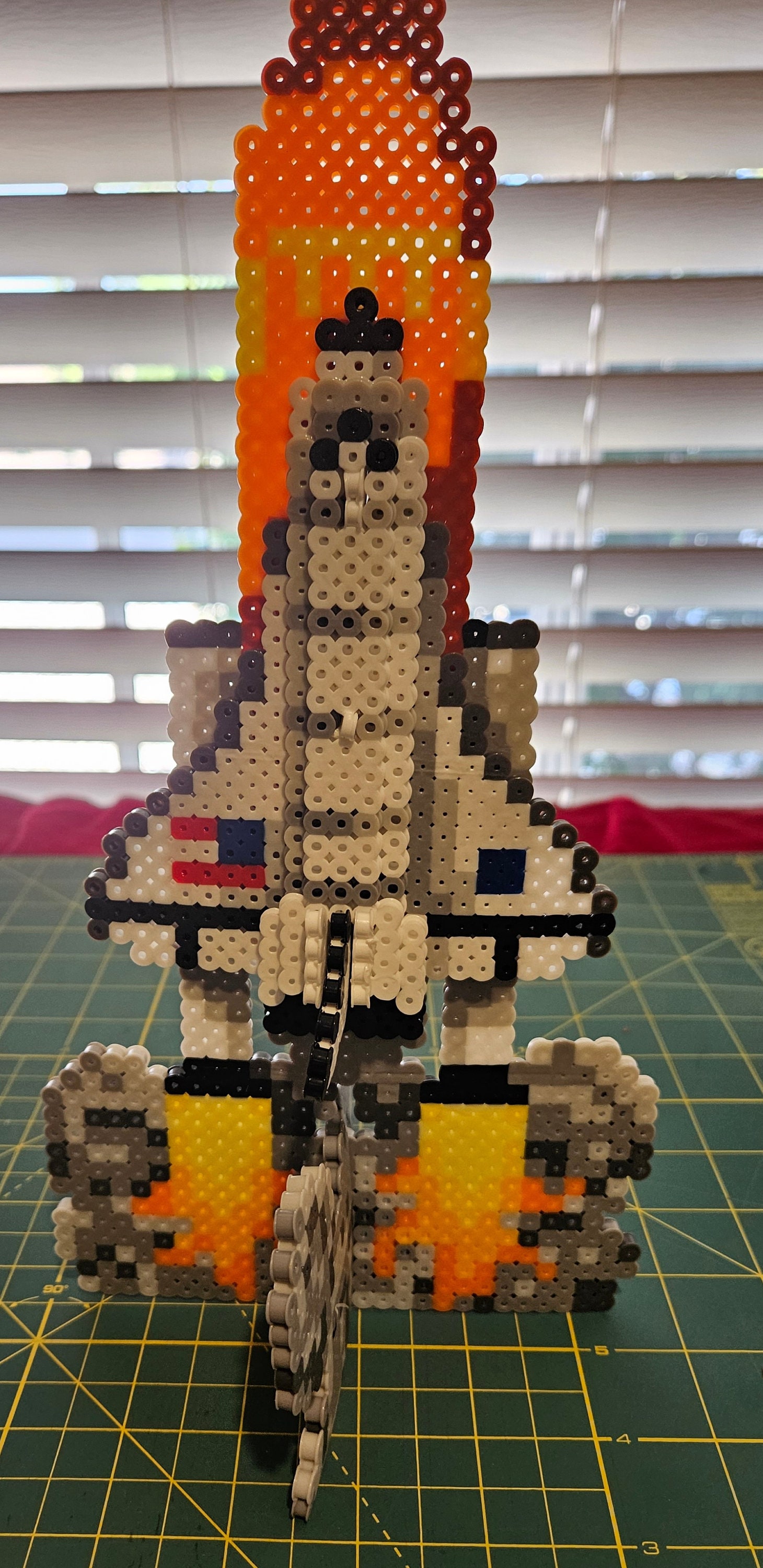 Perler Bead Shuttle Rocket - Etsy