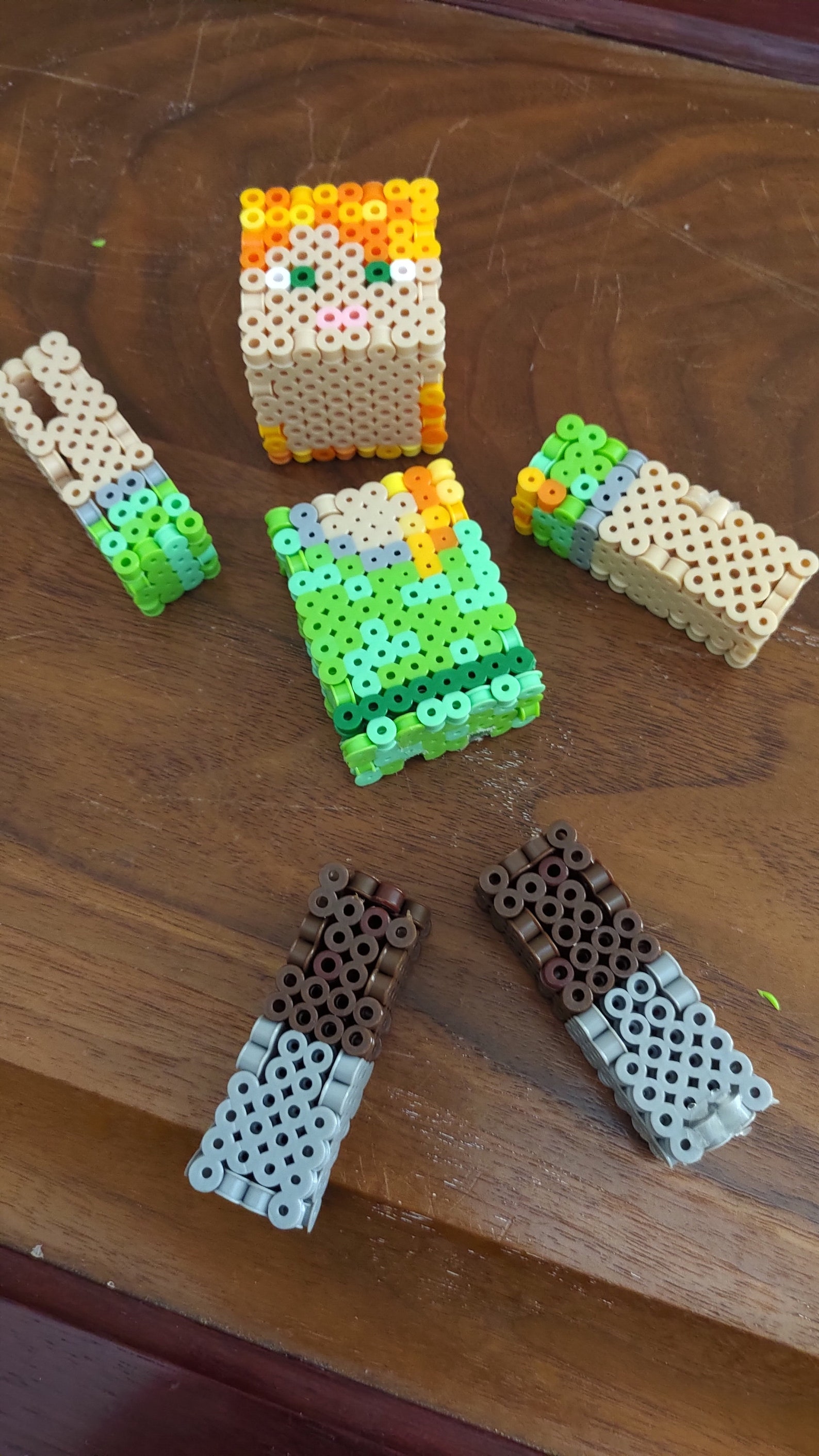 Minecraft Perler Bead Pattern, Alex Design, DIY PDF Craft, Pixel Art ...