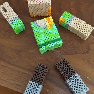 Minecraft Alex 3D Perler Bead Pdf Pattern - Etsy