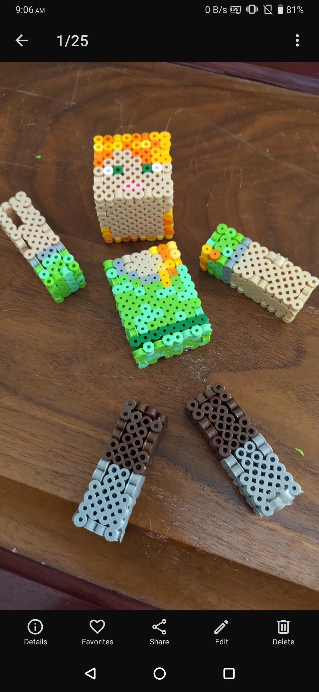 Minecraft Perler Kralen Steve