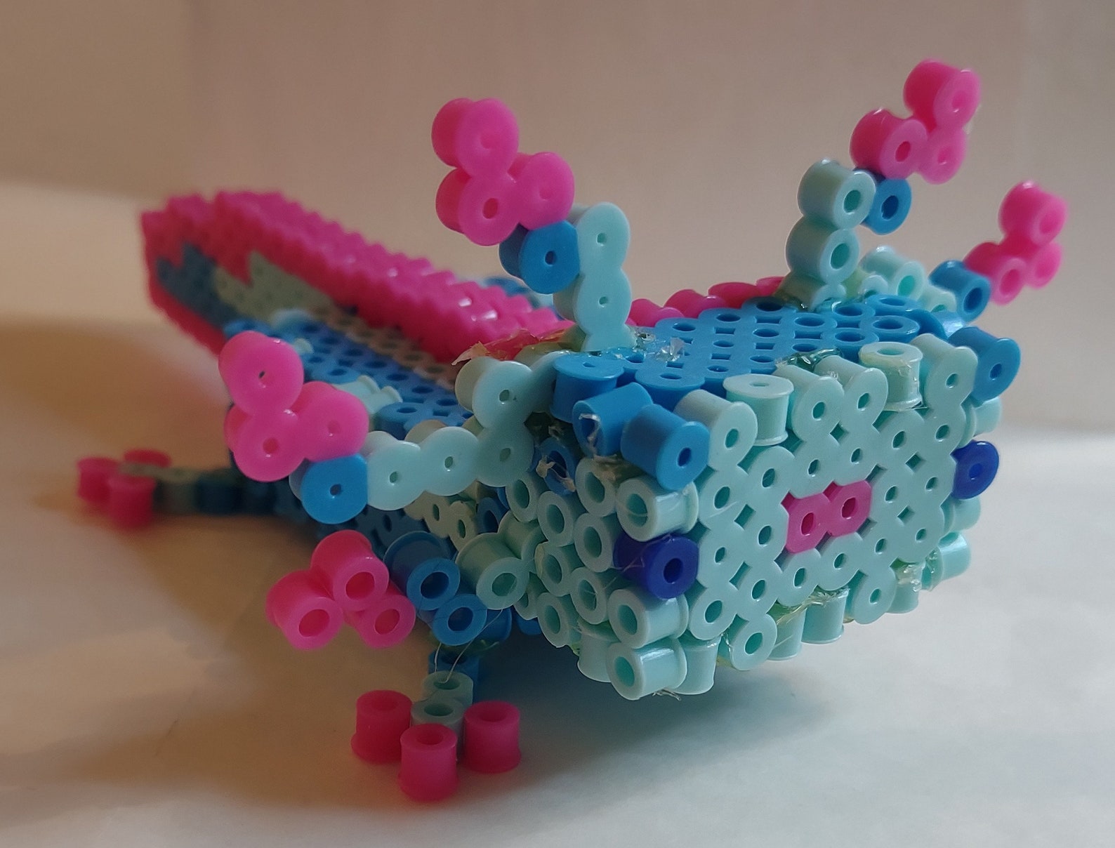 Perler Bead Minecraft Axolotl Pattern - Etsy