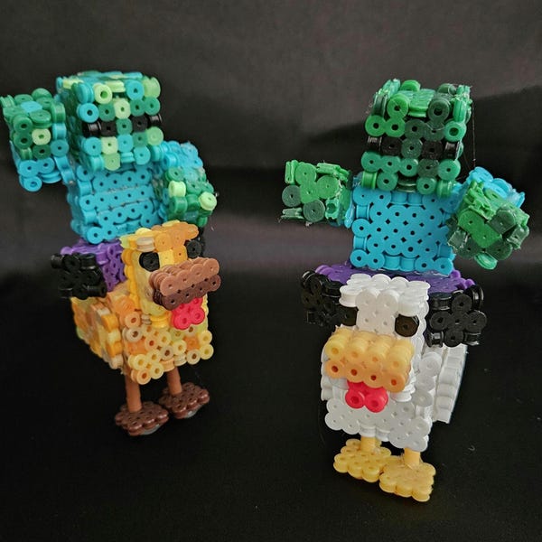 Chicken Perler Beads - Etsy