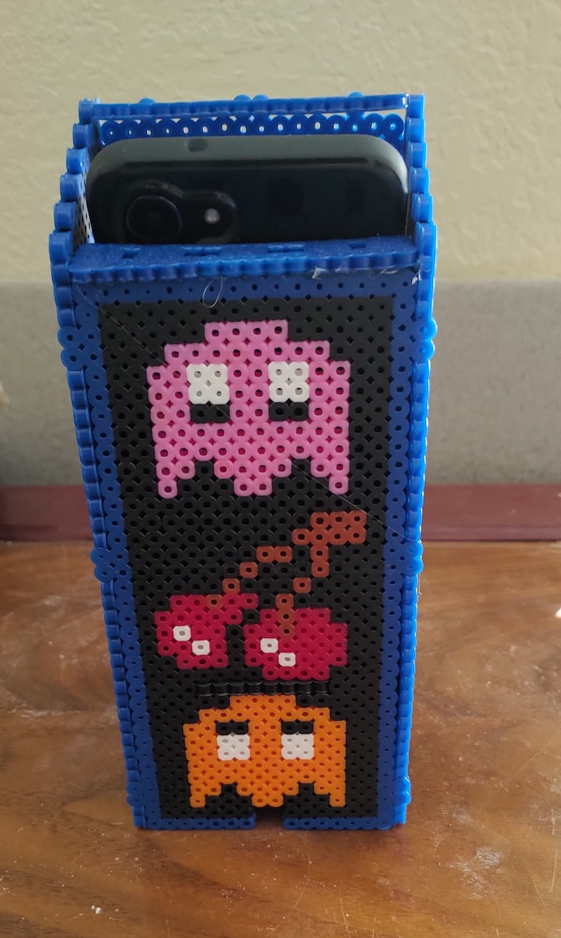 Pac-man Perler Bead Arcade Cellphone Holder *PDF* - Etsy