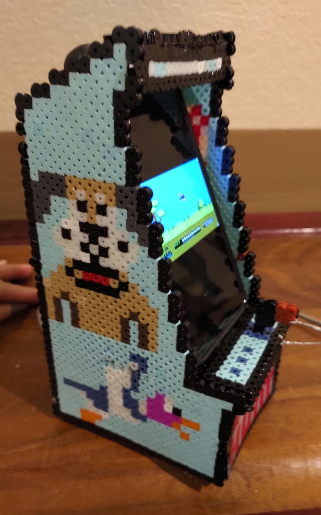 Duck Hunt Perler Bead Arcade Cellphone Holder - Etsy